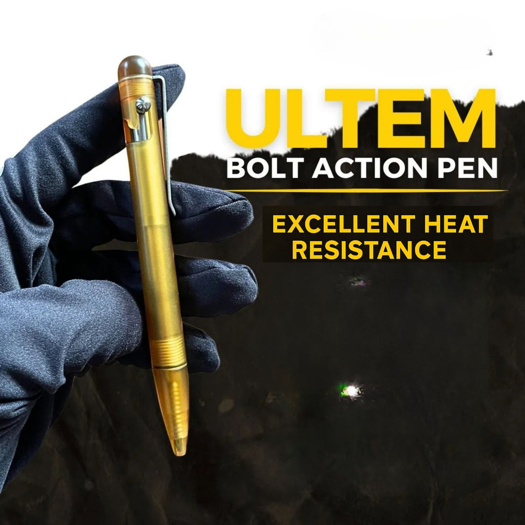 Best EDC Bolt Action Pen | Bolt Action Ballpoint & Fountain Pen ...